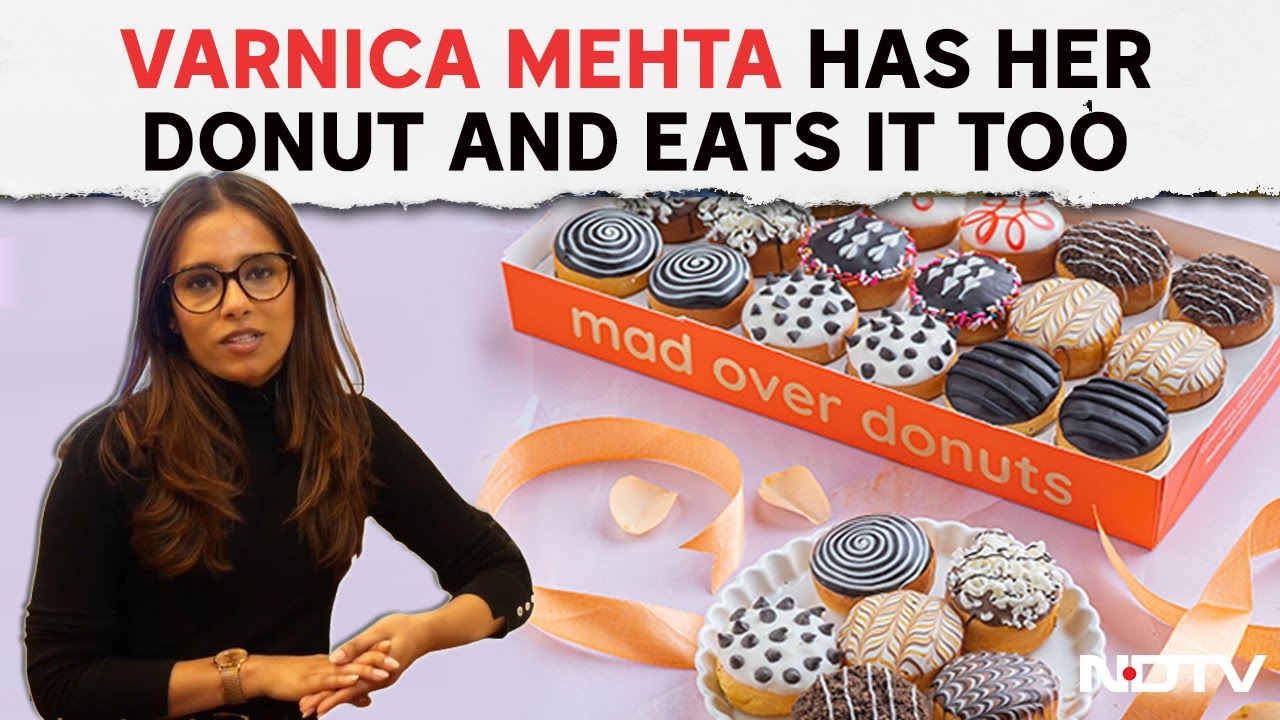 Varnica Mehta Has Her Donut And Eats It Too With 10% Back On Bill At Mad Over Donuts - YouTube