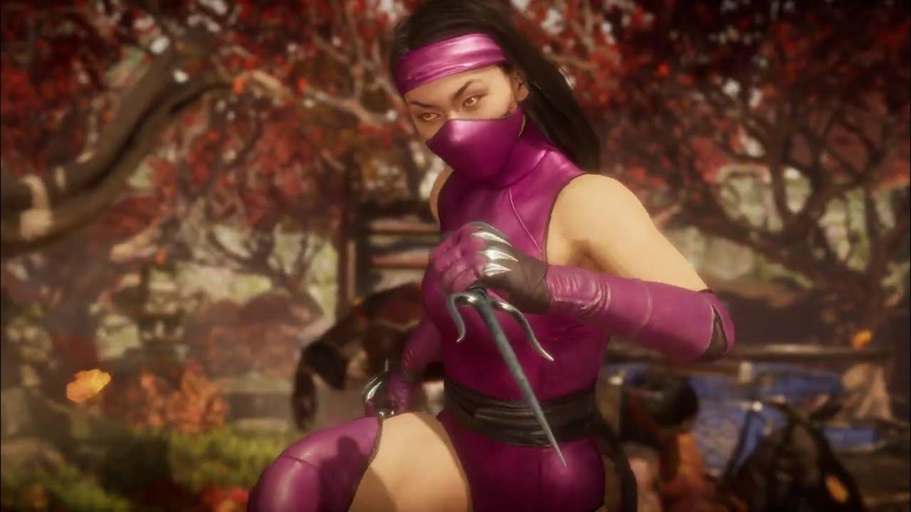 MK11 Mileena vs Mileena sexy hot fight - YouTube