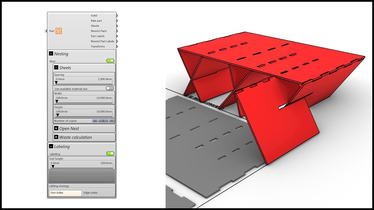 Grasshopper Script Parametric Joint Youtube 8384