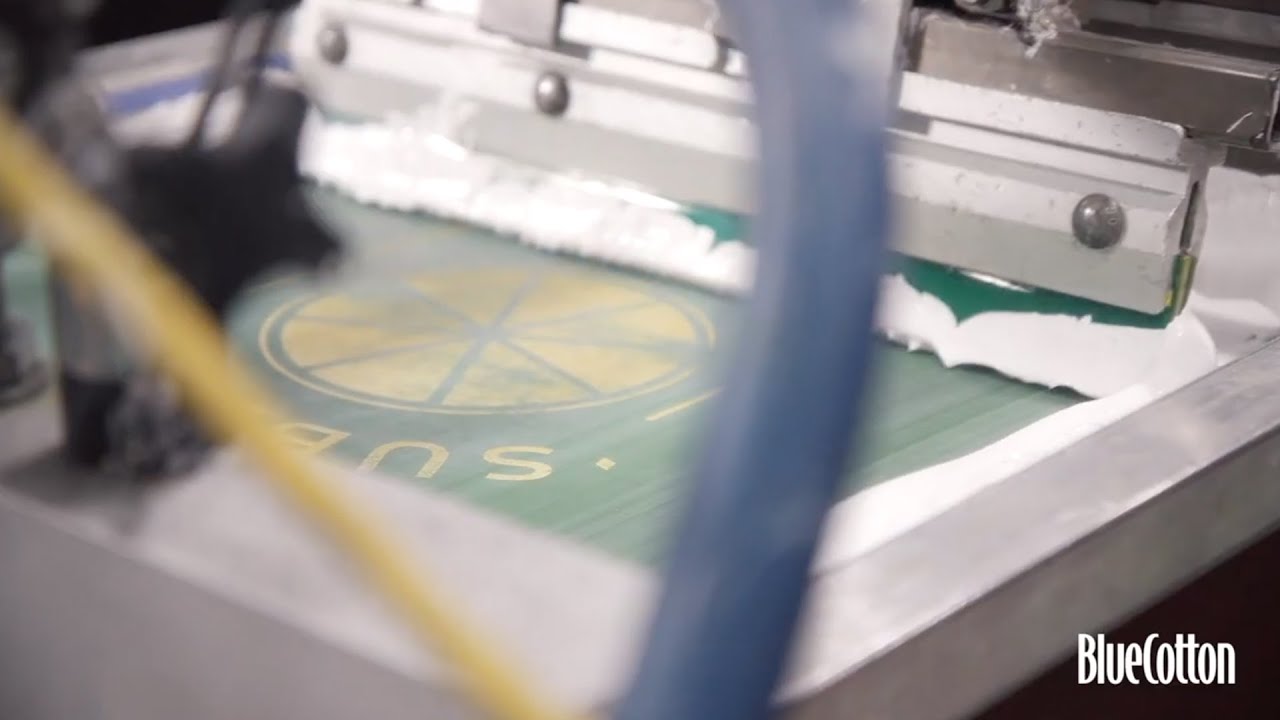 Screen Printing T-Shirts with Water Based Ink | Discharge Printing ...