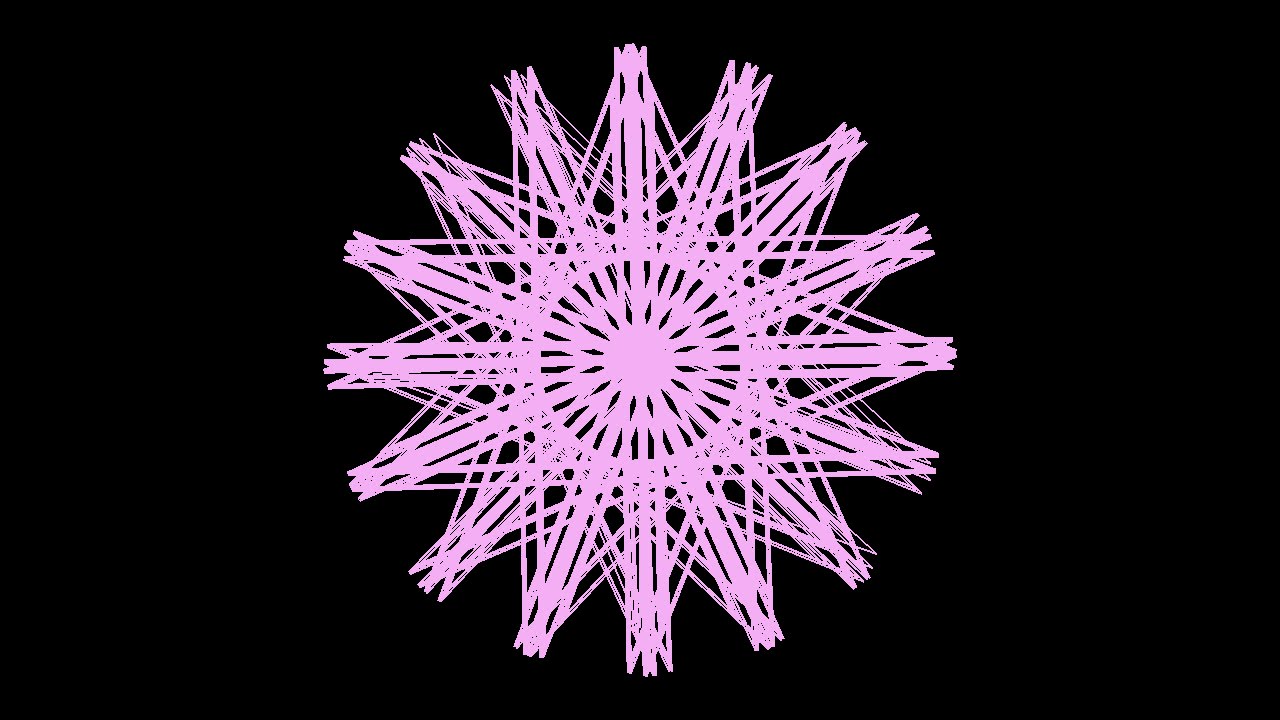 Lévy C curve animation from 0 to 360 degres - YouTube