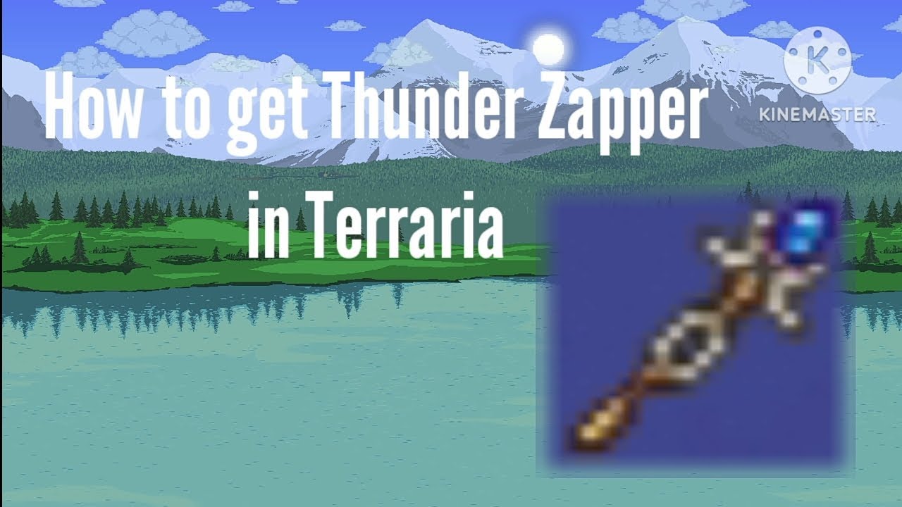 How to get Thunder Zapper in Terraria - YouTube