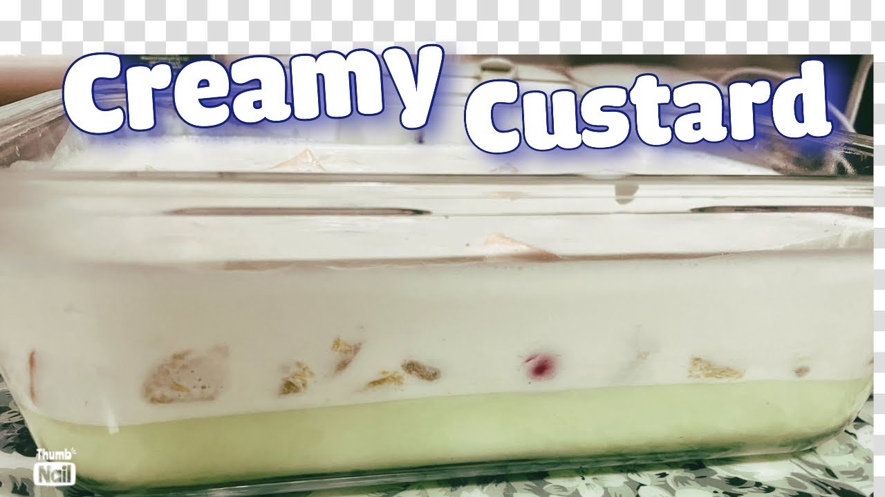 Creamy Custard | Dessert | layer cream and custard | easy recipe ...
