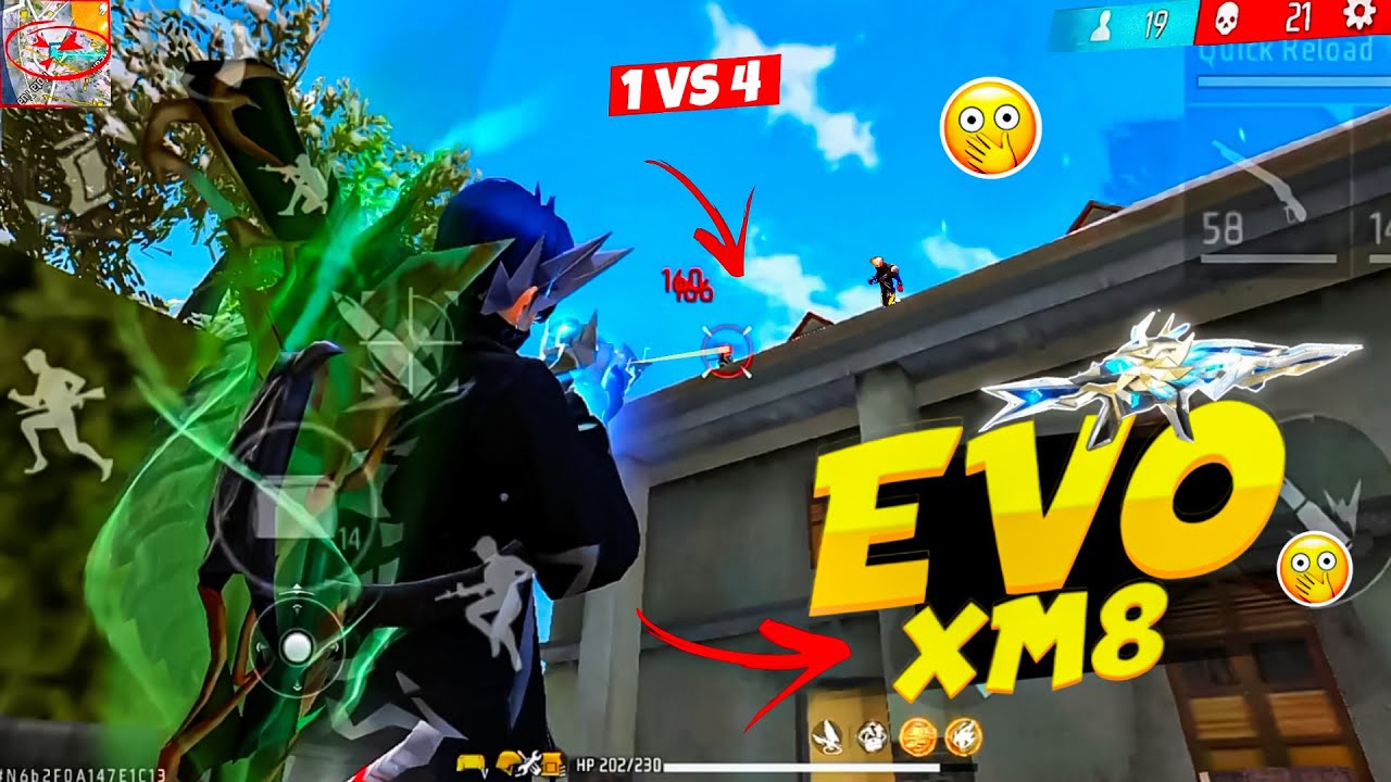 Evo XM8 Rocked 🔥 25 Kills Solo Vs Squad Op Gameplay 🎯 Garena Free Fire ...