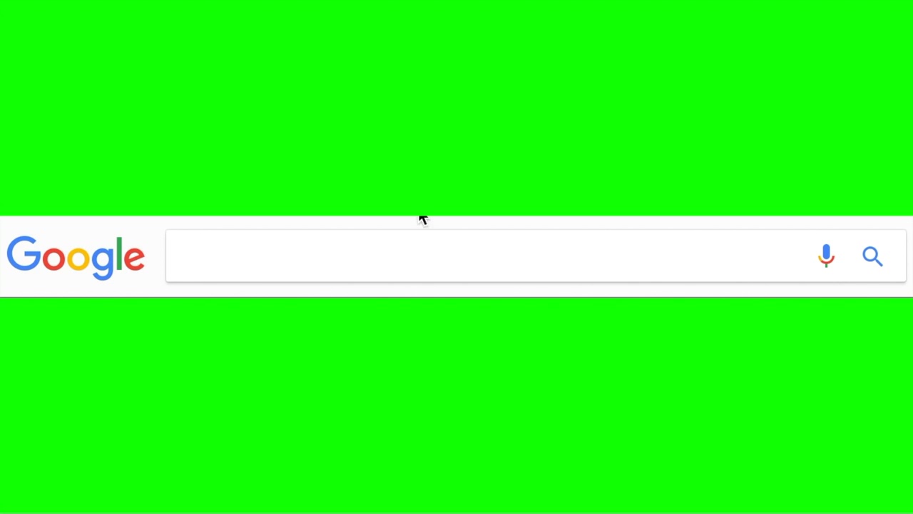 SEARCH BAR GREEN SCREEN VFX EFFECT [NO COPYRIGHTS] - YouTube