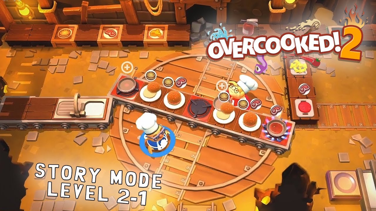 Overcooked 2 - Story Mode level 2-1 🍳 Xbox Series X gameplay - YouTube