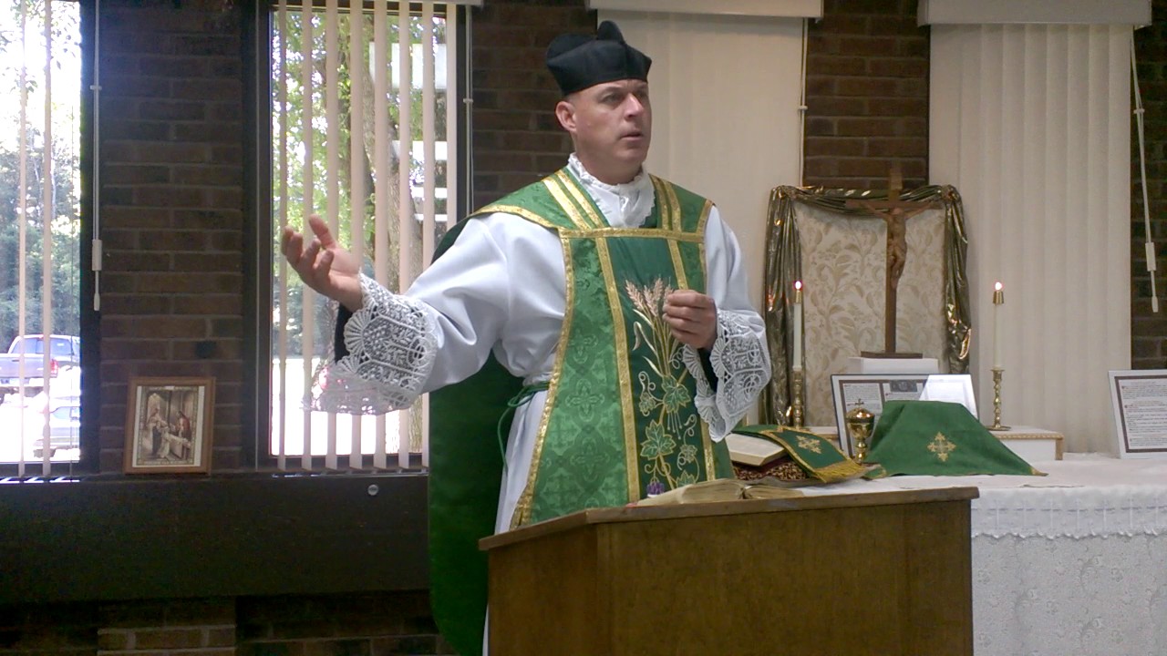 Fr. Hewko - 09 July 2017 (Sunday - Mass#1) - YouTube