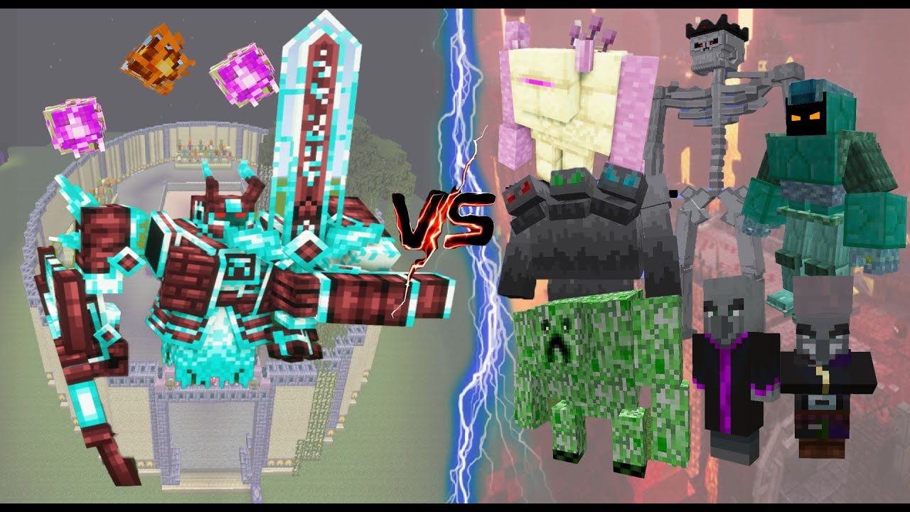 Minecraft's Strongest Boss Battles (Part 13) | Ignis vs Boss in ...