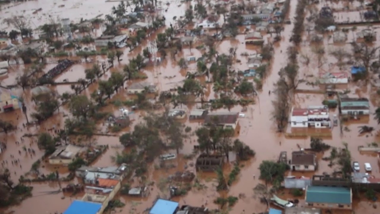Cyclone Idai Appeal Mozambique Devastation From Above Youtube