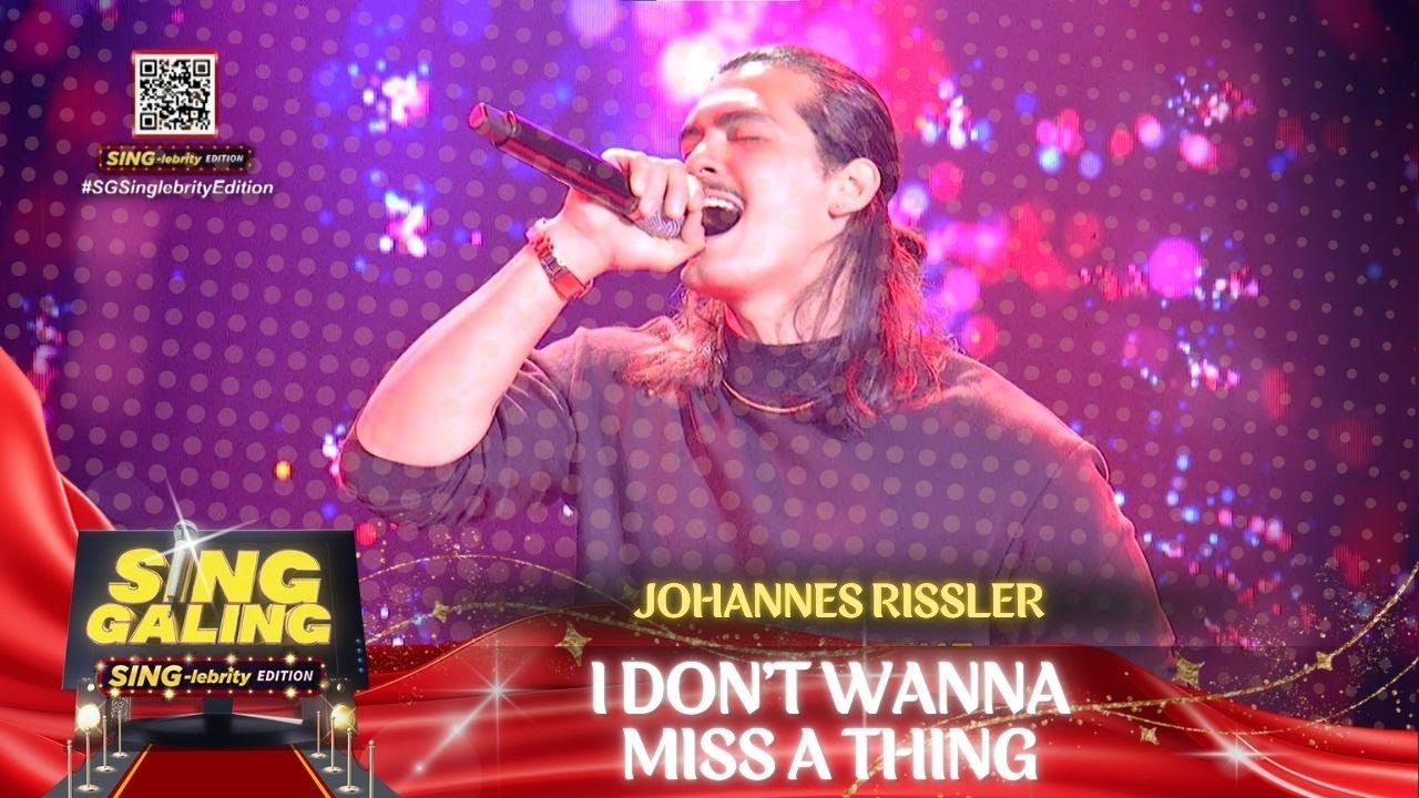 Sing Galing Sing-lebrity Edition Nov 22 | I Don't Wanna Miss A Thing ...