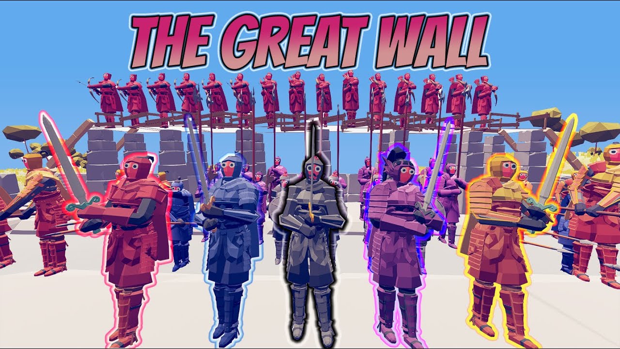 TABS - Nameless Order VS Tao Tei (Raptor Unit): The Great Wall - YouTube