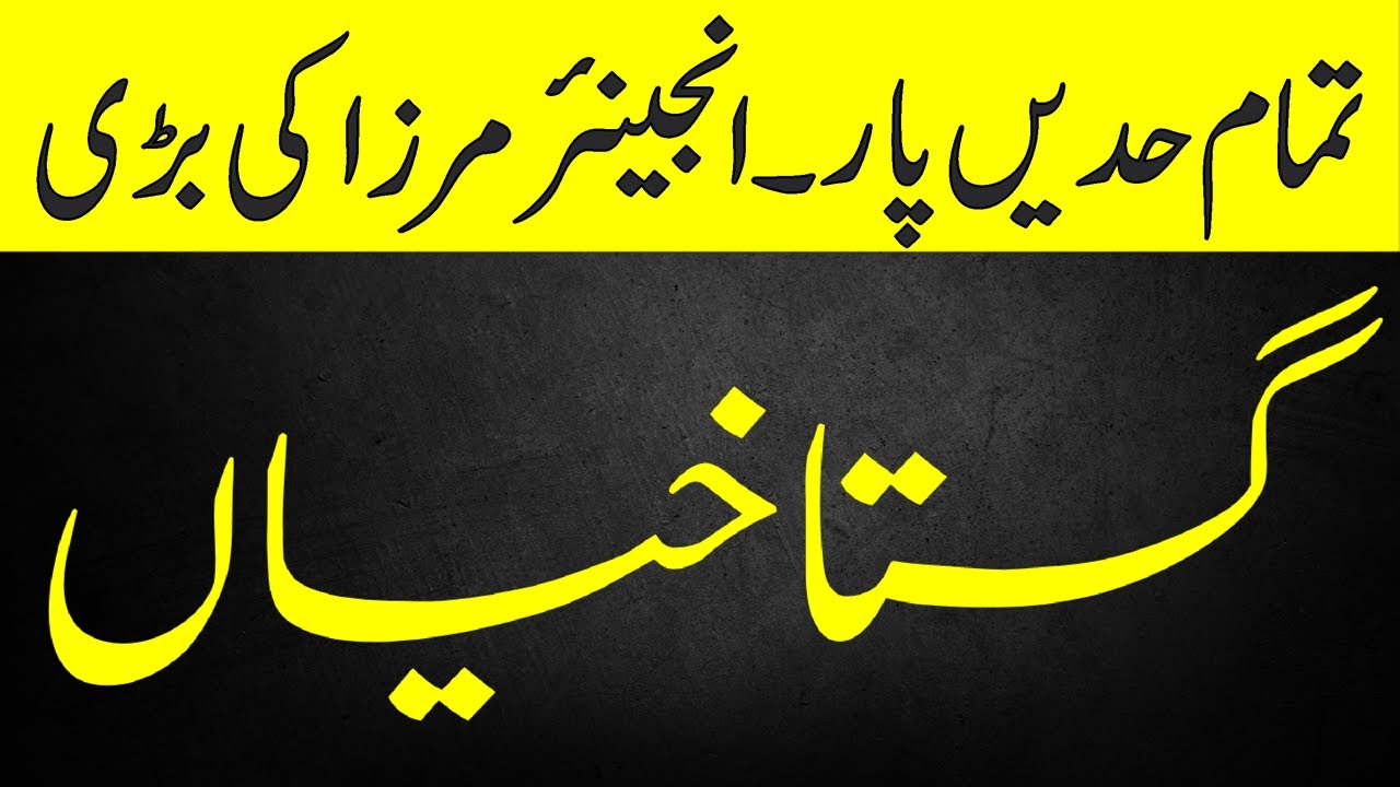 Big insults of Engineer Mirza. Engineer Mirza crossed all limits - YouTube