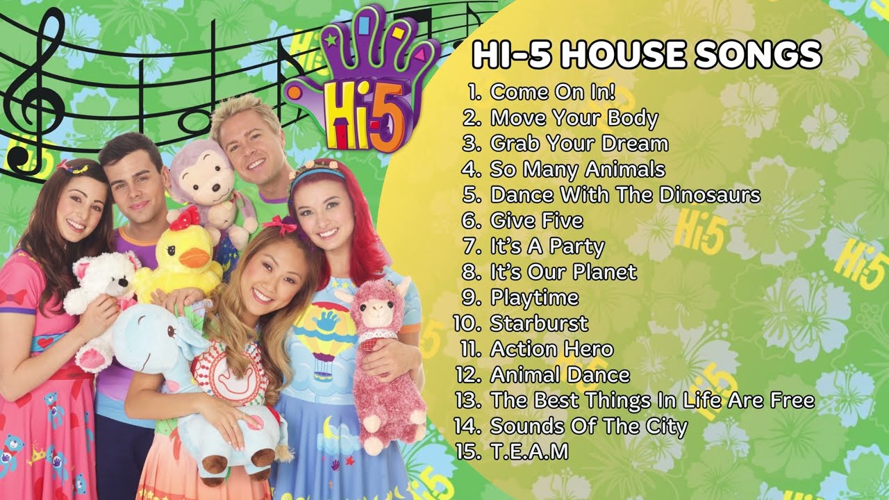 Hi-5 HOUSE ALL SONGS | 35 Mins Compilation | House Party Album | Songs ...