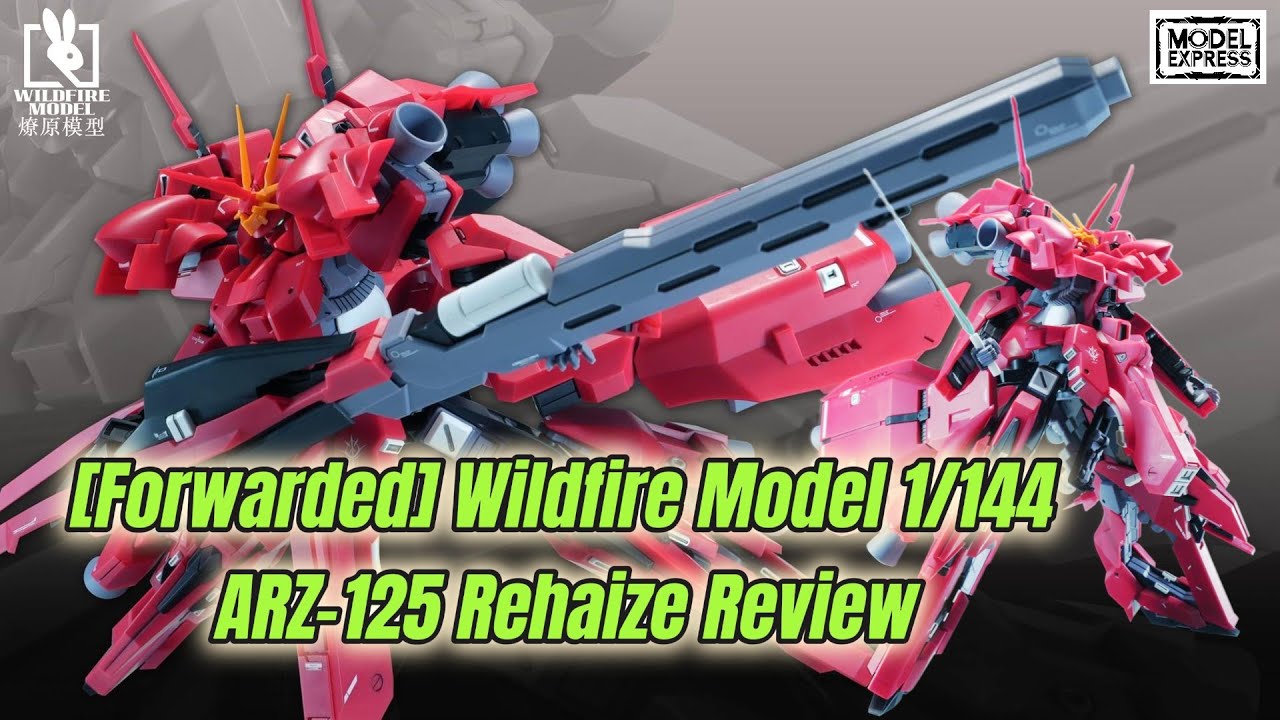 [Forwarded] Wildfire Model 1/144 ARZ-125 Rehaize Review #gundam #gunpla ...