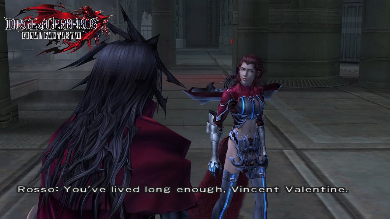 Final Fantasy Rosso Rosso The Crimson From Final Fantasy VII: Dirge Of