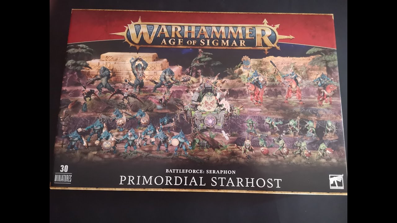 Primordial Starhost, Serapahon Battle Force Unboxing - Warhammer Age of ...