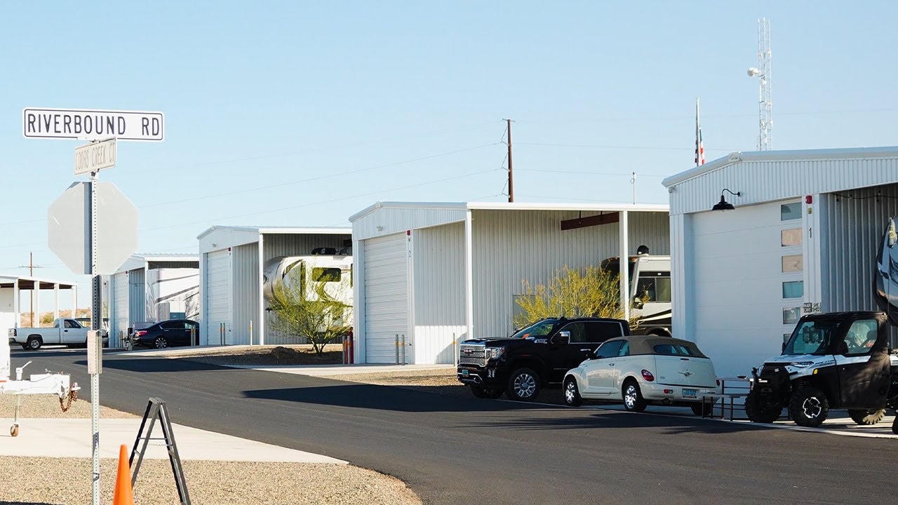 Riverbound Custom Storage & RV Park Tour - YouTube