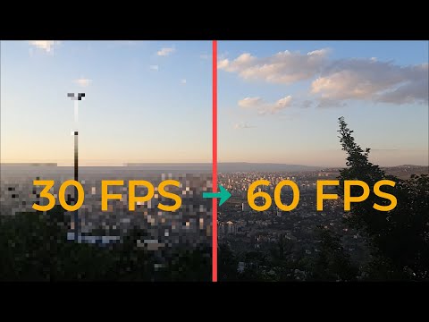 30 FPS video 60 FPS'ye nasıl çevrilir?