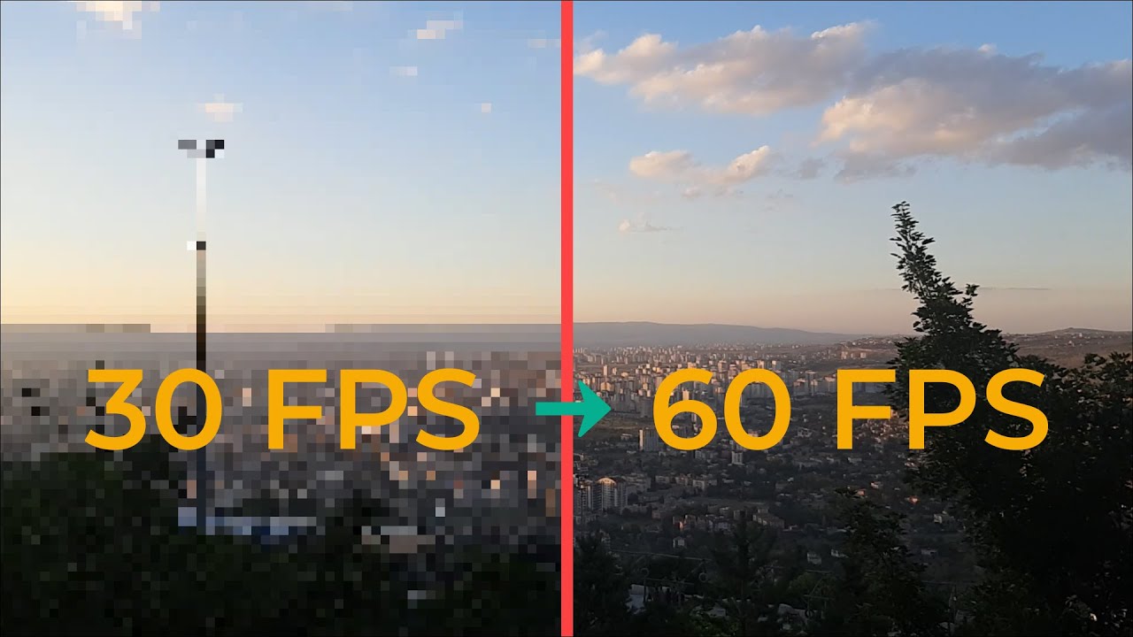 30 FPS video 60 FPS'ye nasıl çevrilir? - YouTube