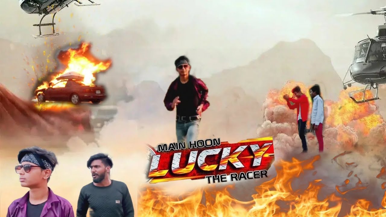 Main Hoon Lucky The Racer Sauth Movie Short #Allu #Arjun(fight Race ...