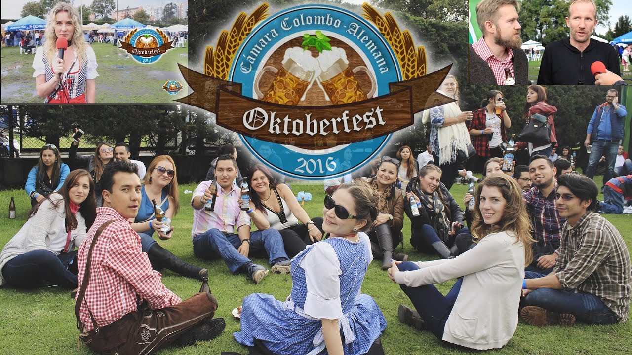 Oktoberfest 2016 Bogotá Camara Colombo - Alemana - YouTube