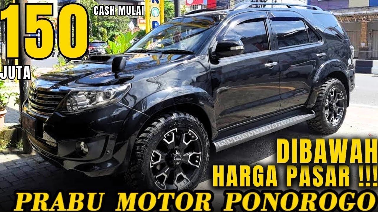 Mobil CC Besar Toyota Fortuner Obral Mulai 170 Jutaan Kondisi Istimewa ...