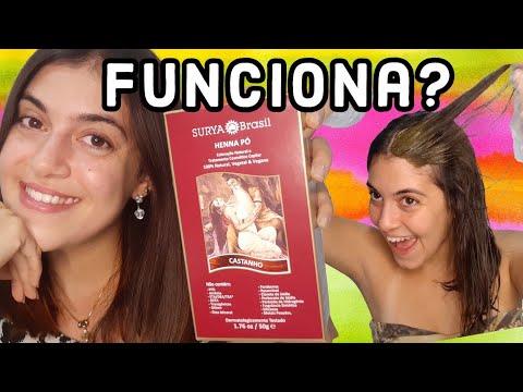 Como aplicar a Henna Surya em Pó nos Cabelos - Mariely Abreu - YouTube