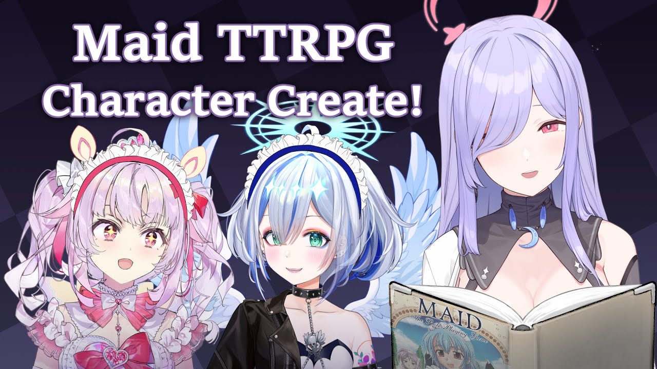 【MAID RPG pre-scenario】Character Create with @AmoriaVNU and ...