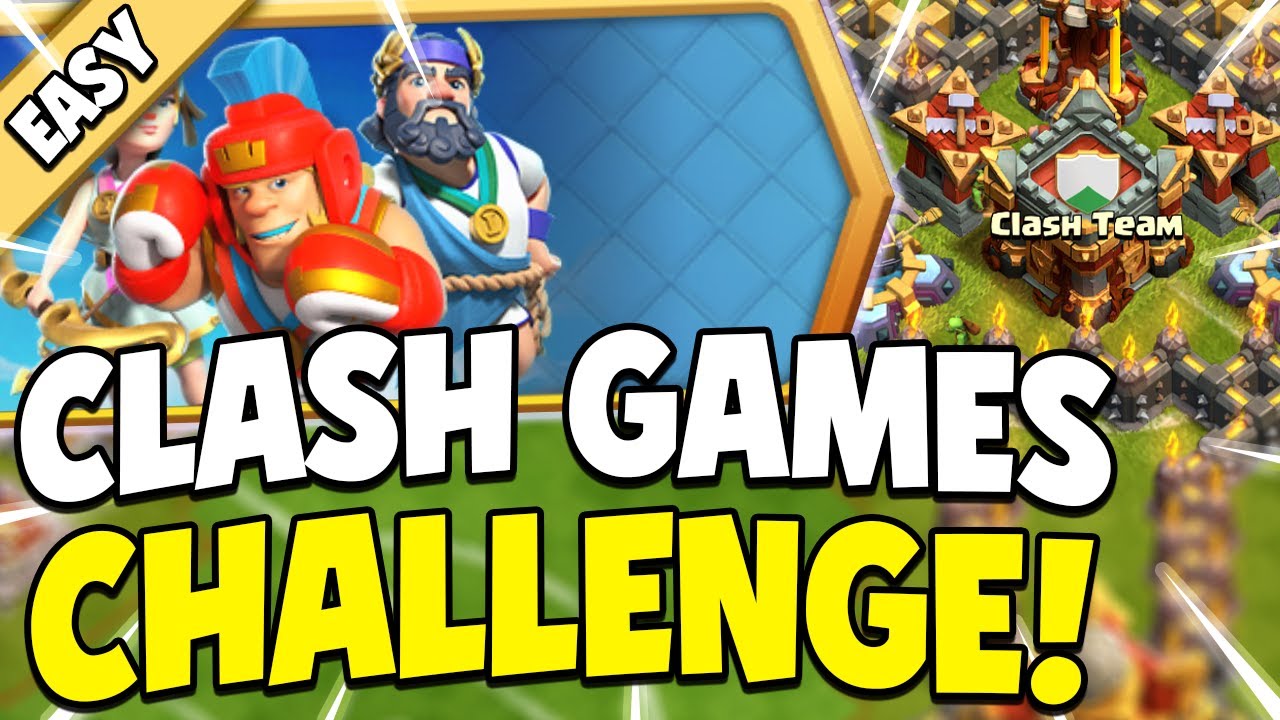 *QUICK & EASY* 3 Star CLASH GAMES Challenge (Clash of Clans) - YouTube