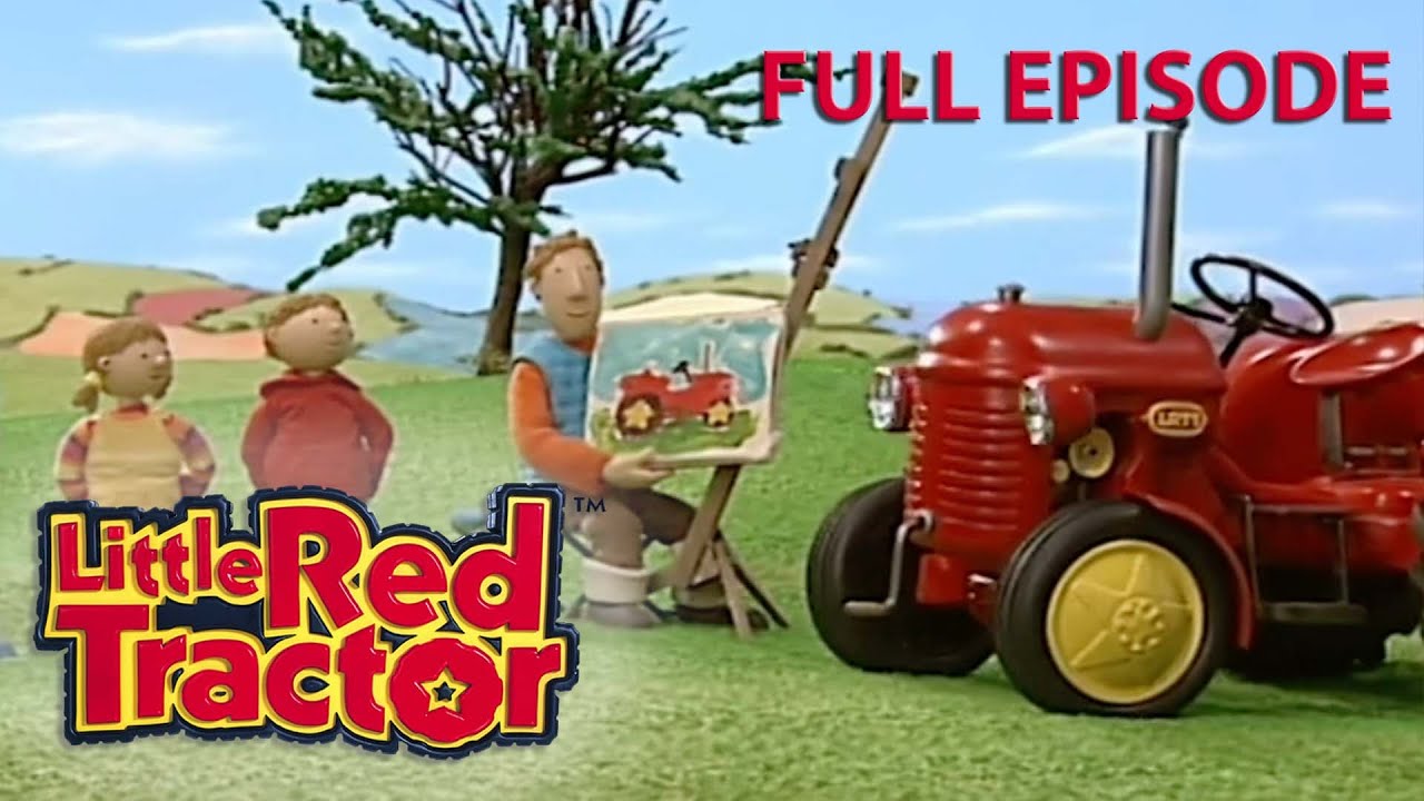 Little Red Tractor gets a new engine | Little Red Tractor - YouTube