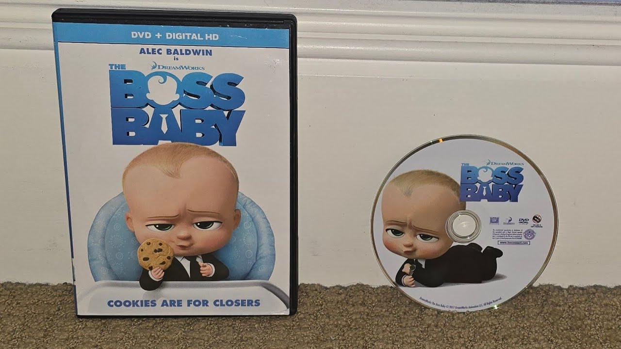 The Boss Baby USA DVD Walkthrough (2017) - YouTube