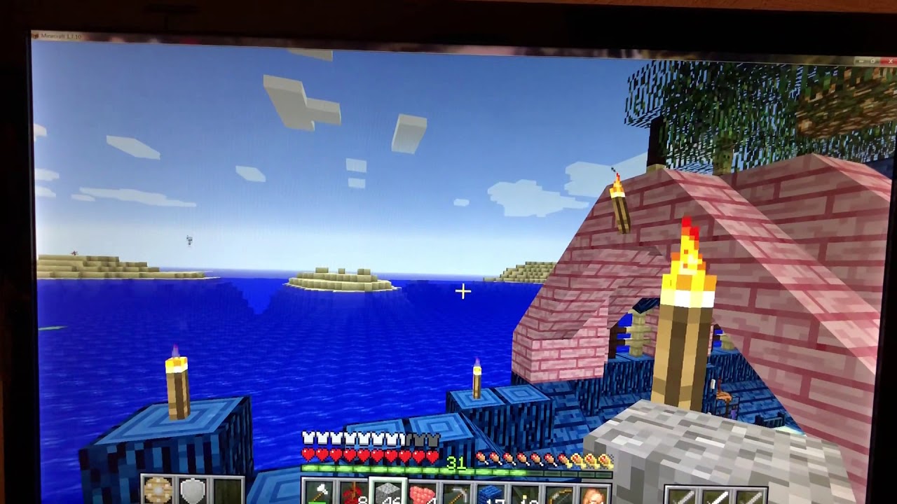 Minecraft houseboat pt1 - YouTube