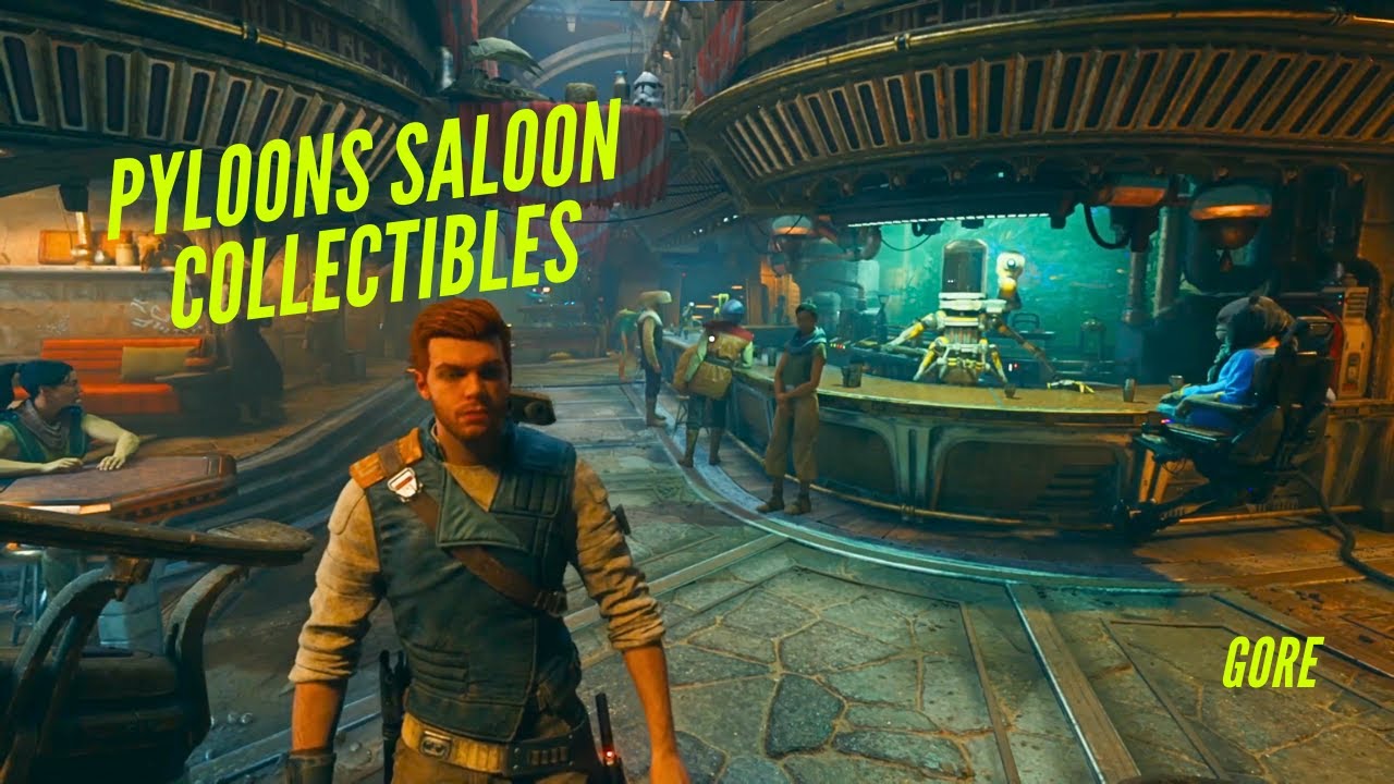 Pyloons Saloon Collectibles | Jedi Survivor - YouTube