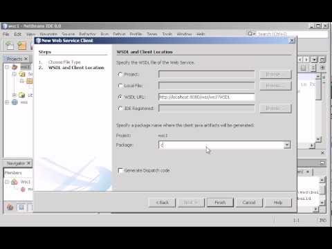Tutorial Creating Web service clients with Netbeans 8 - YouTube