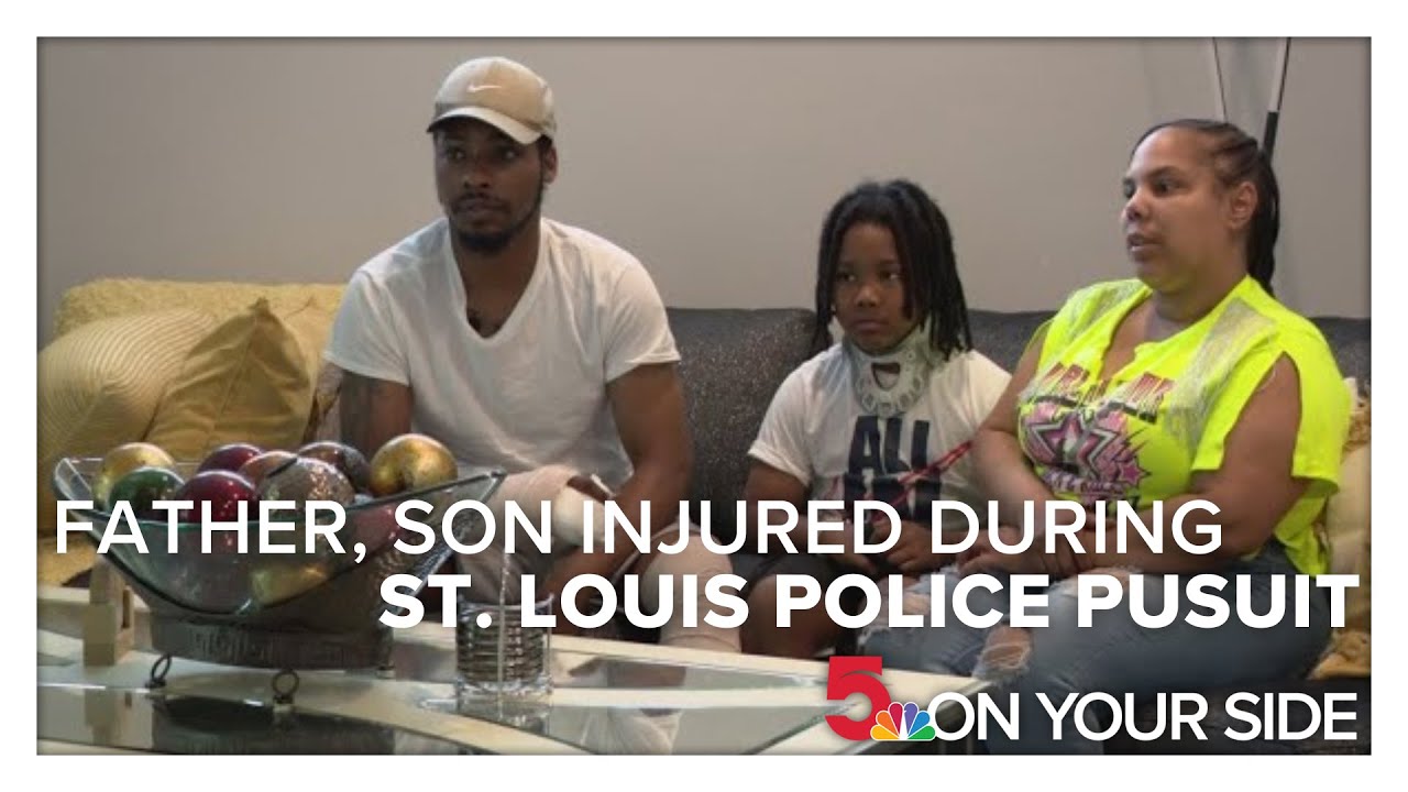Father and son recovering after they were struck by car fleeing St ...