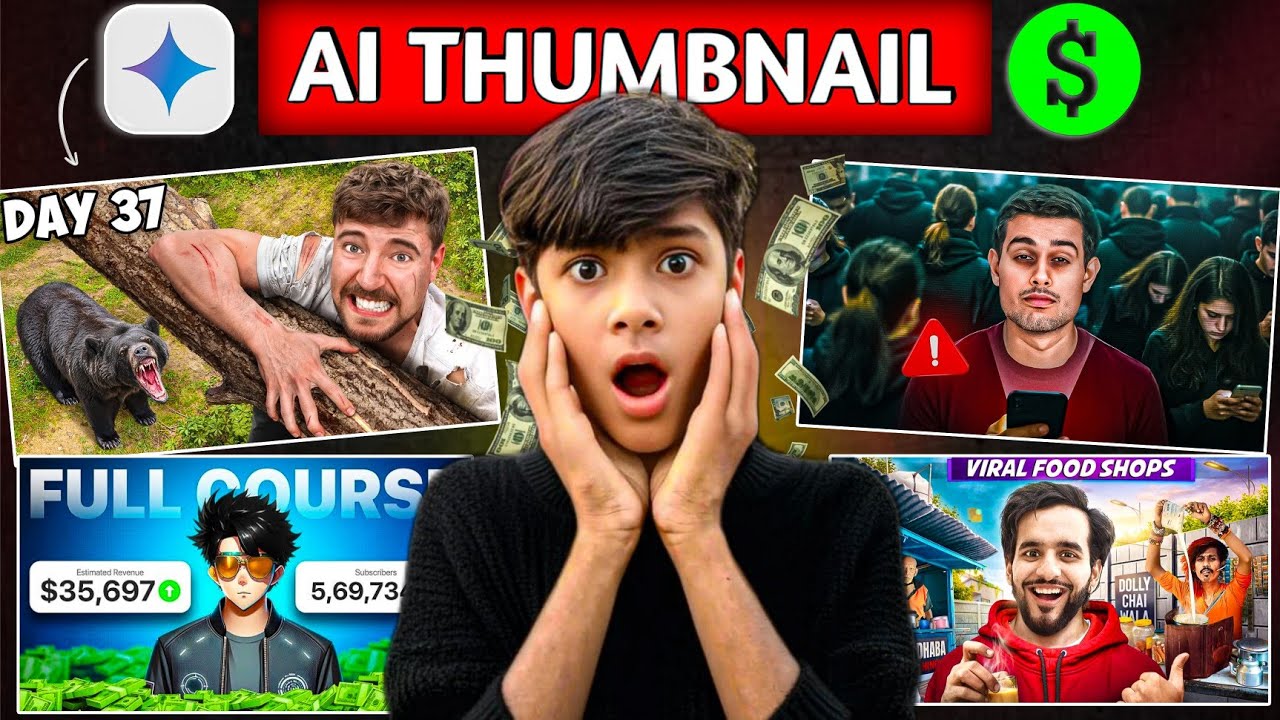 AI Thumbnail Kaise Banaen | How To Make AI Thumbnail for Youtube Videos ...