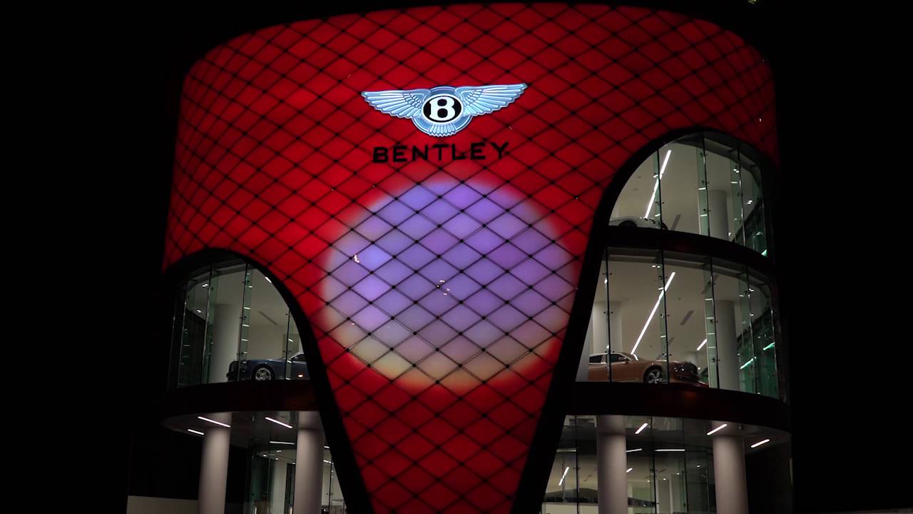 Flagship Bentley Showroom Opens In Dubai - YouTube