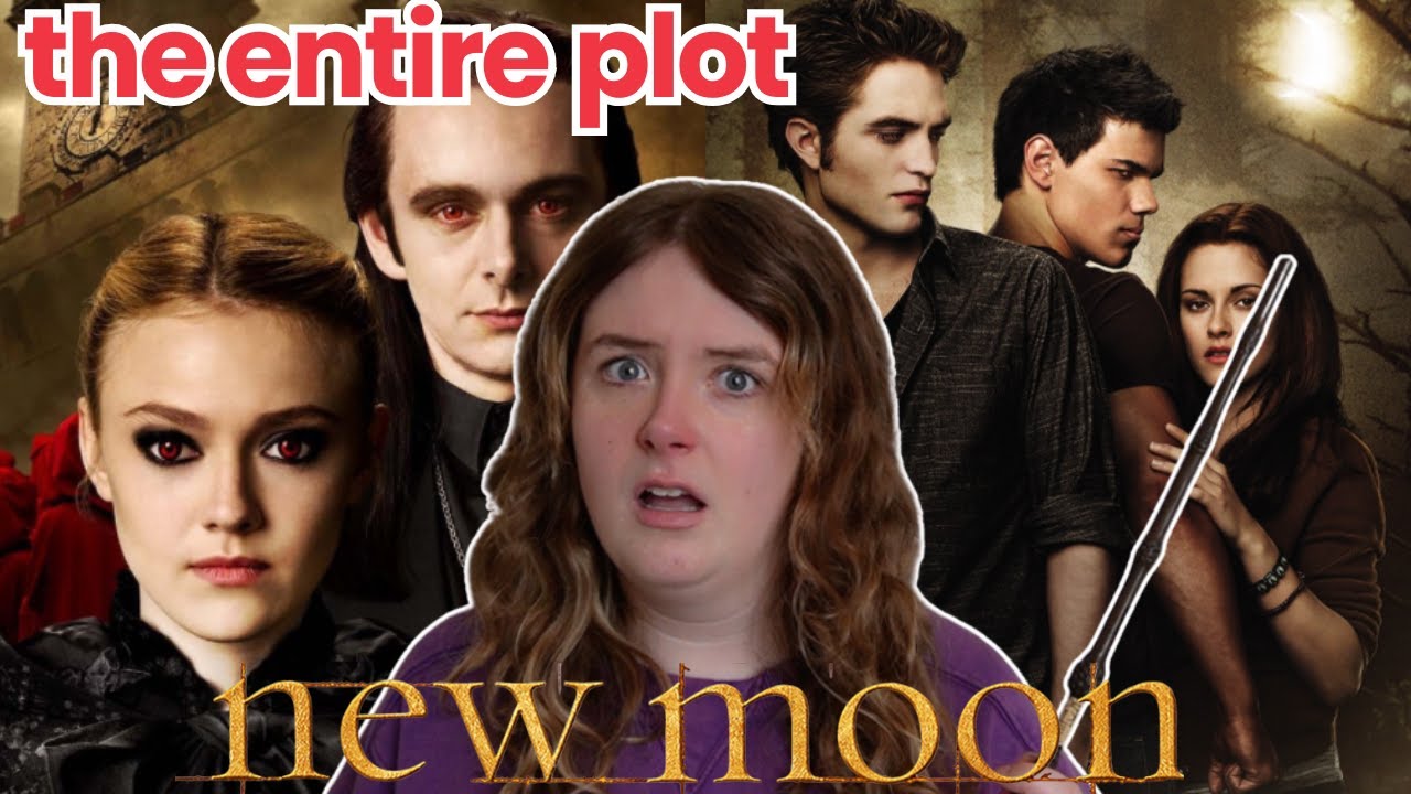 here's the ENTIRE plot of the TWILIGHT SAGA so you don't have to read ...
