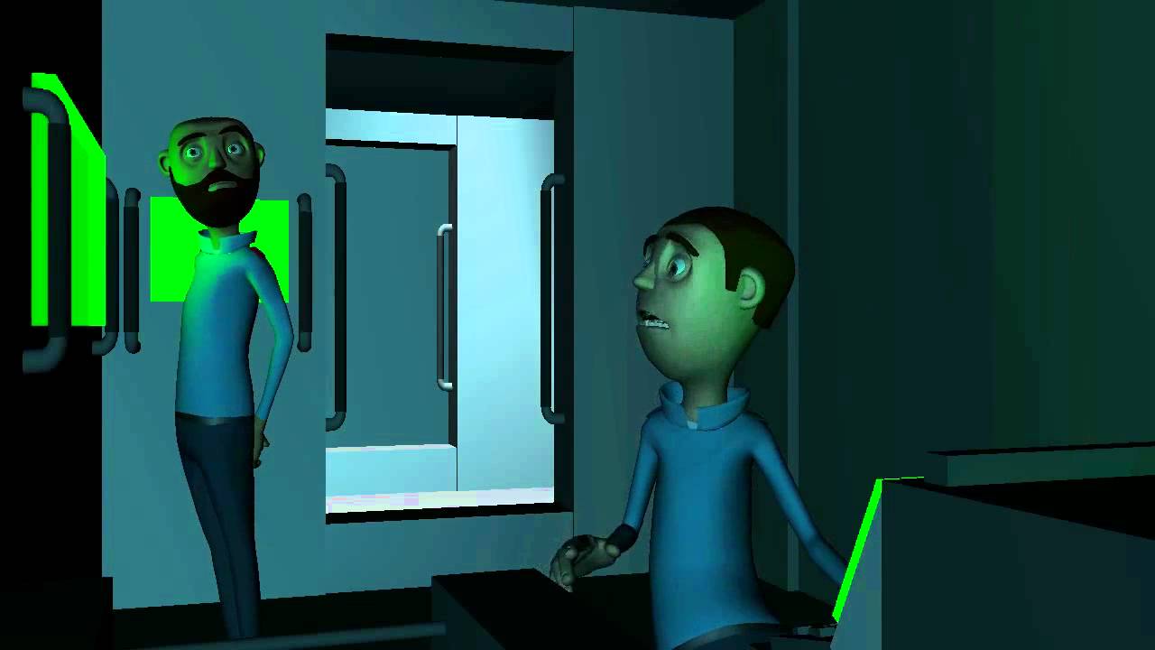 Collision Alarm - Character Animation Test (2010) - YouTube