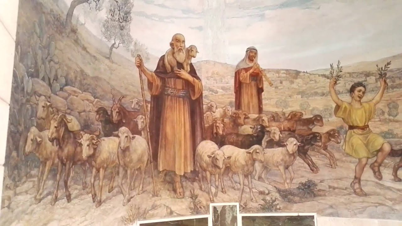 The story of the Shepherds' Field near Bethlehem. Tour Guide: George ...
