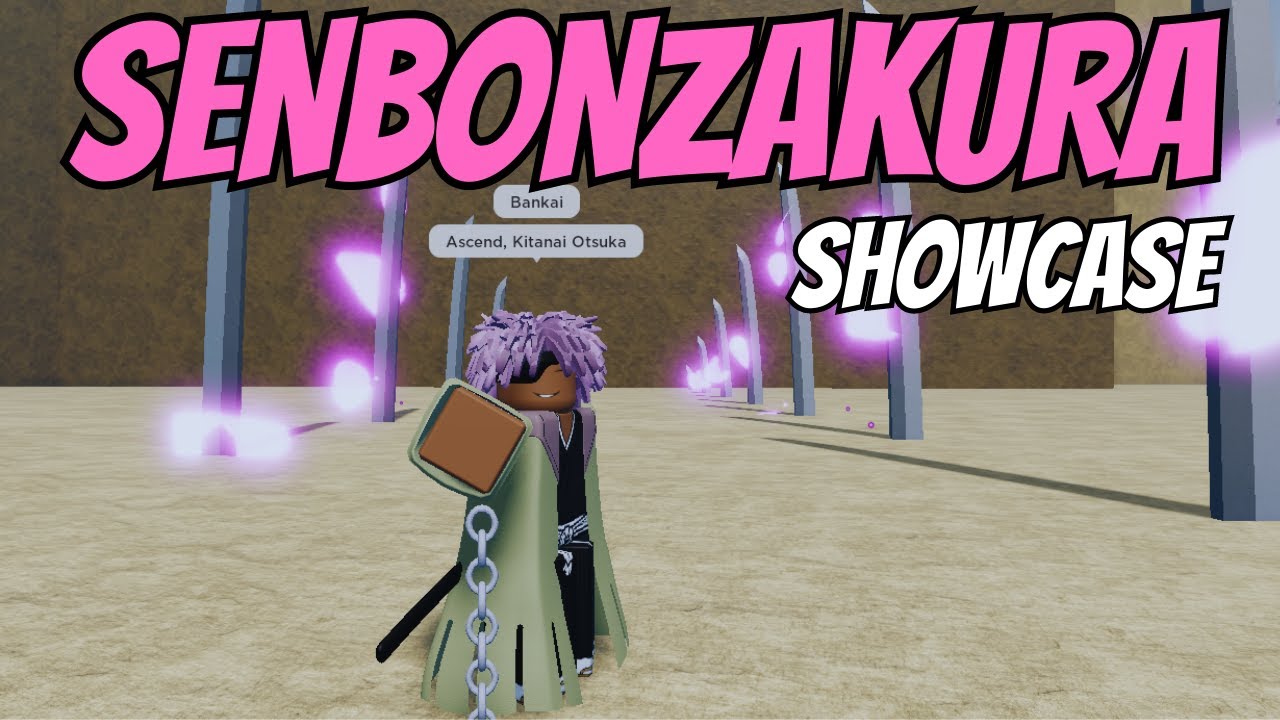 [Type Soul] Senbonzakura / Flower Showcase (NEW SHIKAI) - YouTube