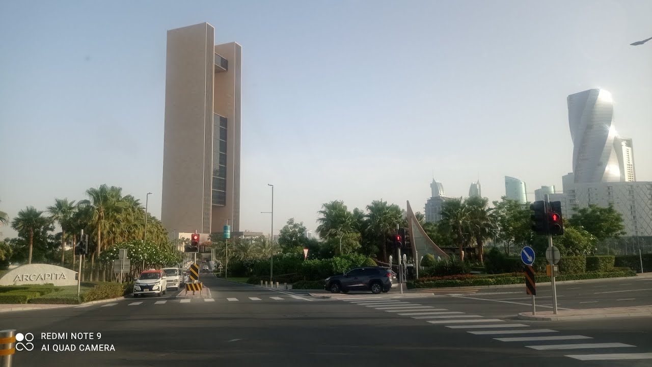 BAHRAIN CITY TOUR IN BAHRAIN BAY ROAD TRIP BEAUTIFUL BUILDING VIEW H ...