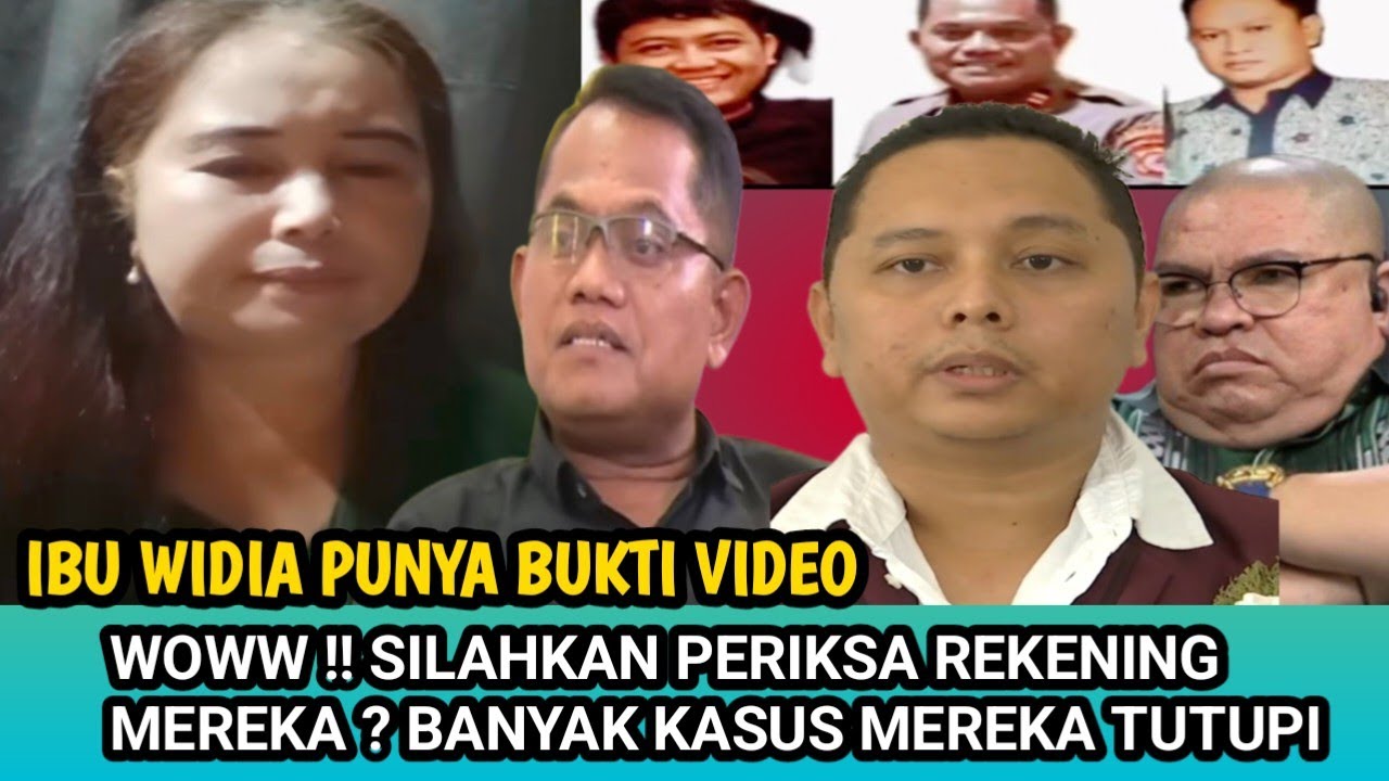 BARU !! IBU WIDIA BEBERKAN ORANG2 YANG IKUT REKAYASA DI KASUS VINA ...