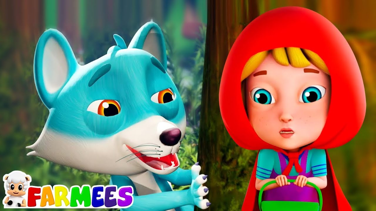 Little Red Riding Hood Story for Children And Cartoon Videos by Kids Tv ...