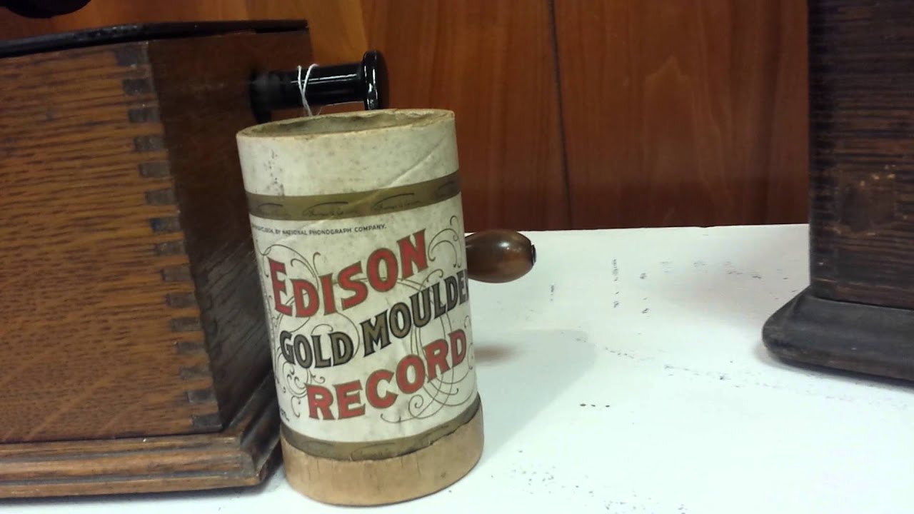 Wax Cylinder Phonograph Demonstration - YouTube