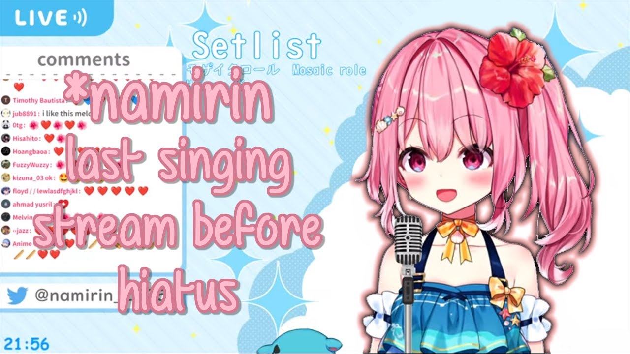 *namirin last stream before hiatus (Singing Compilation) - YouTube
