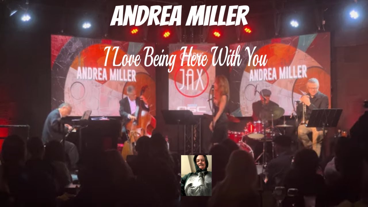 Andrea Miller sings I Love Being Here With You at Campus JAX 02-22-24 ...