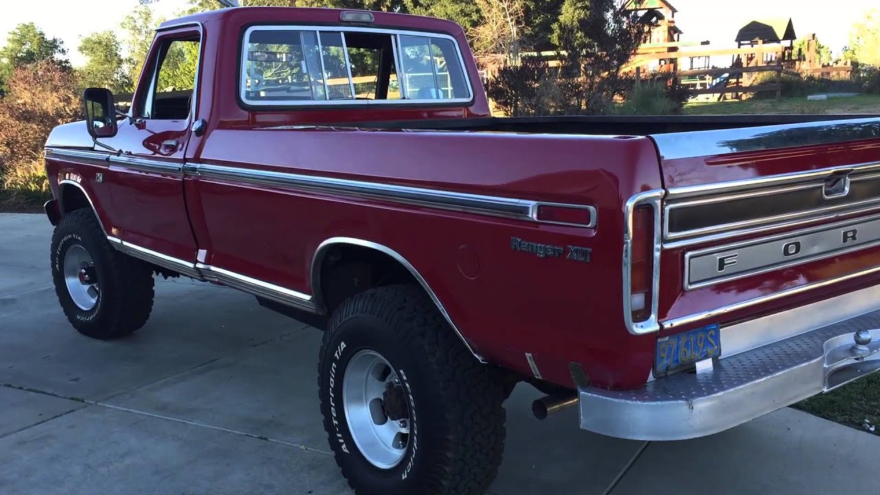 Ford Highboy 1974 - YouTube