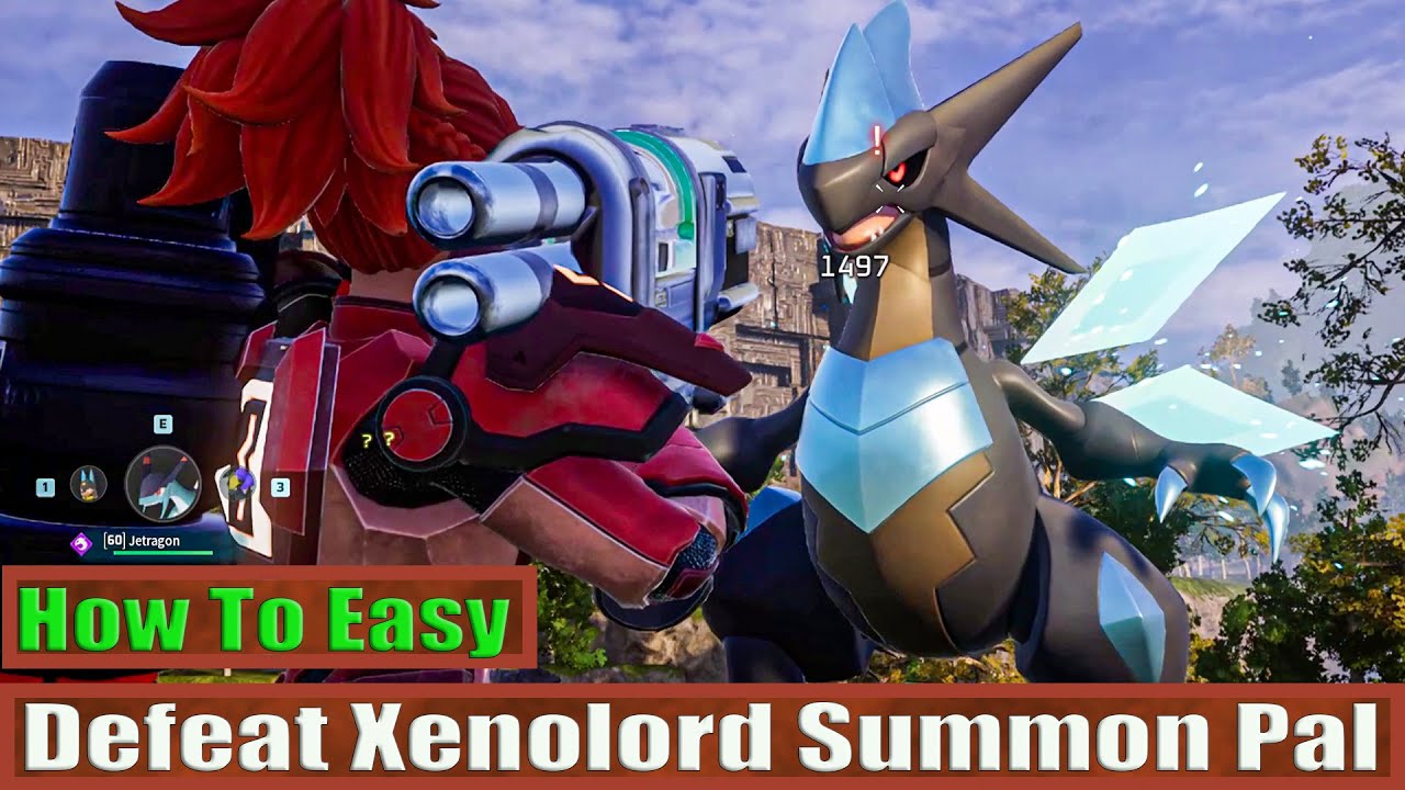 How To Easy Defeat Xenolord Summon Pal Palworld Feybreak Update - YouTube