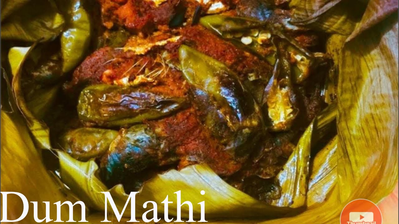 Dum mathi || mathi pollichathu || verity mathi recipe - YouTube
